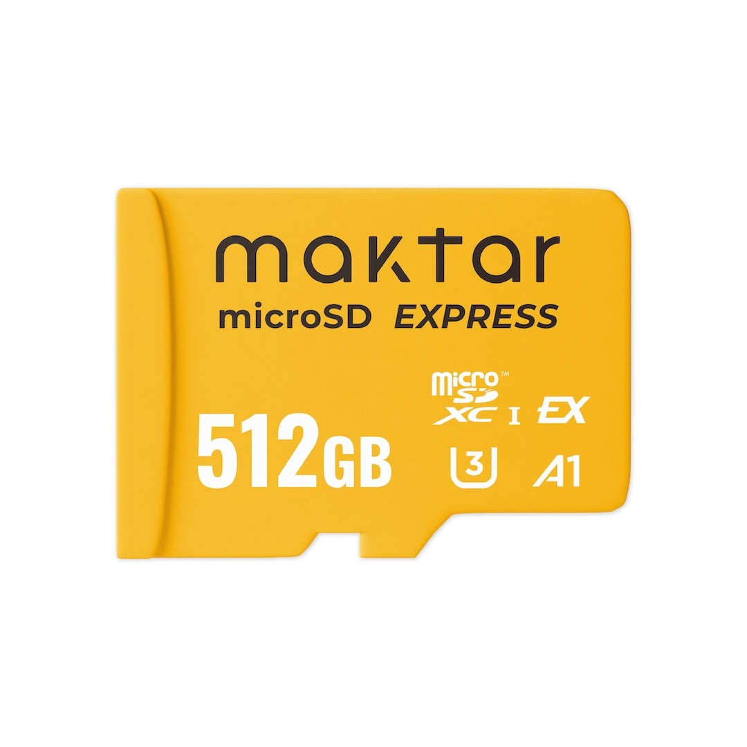 512GB - Maktar microSD Express – Maktar Japan